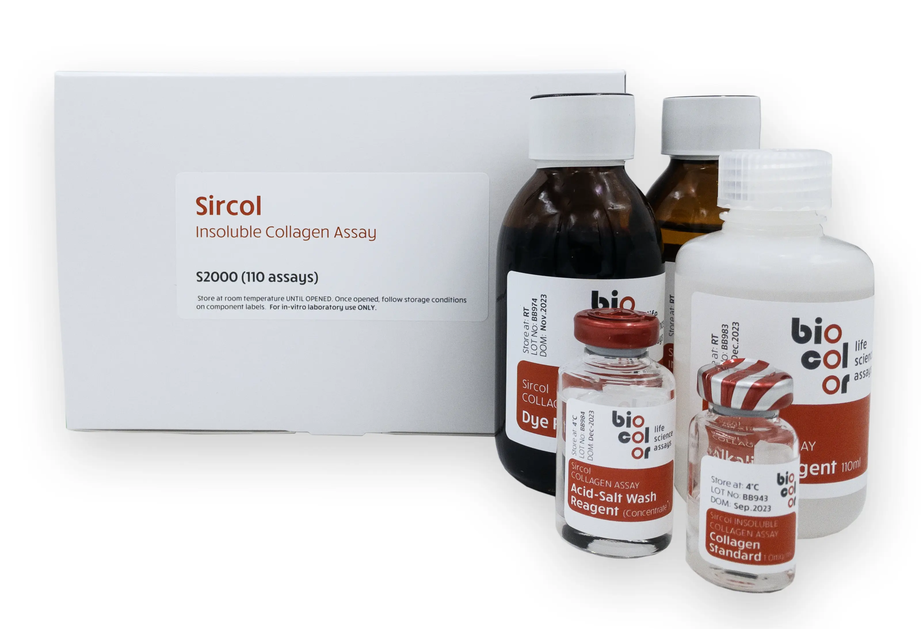 Sircol™ - Insoluble Collagen assay kit from Biocolor Ltd