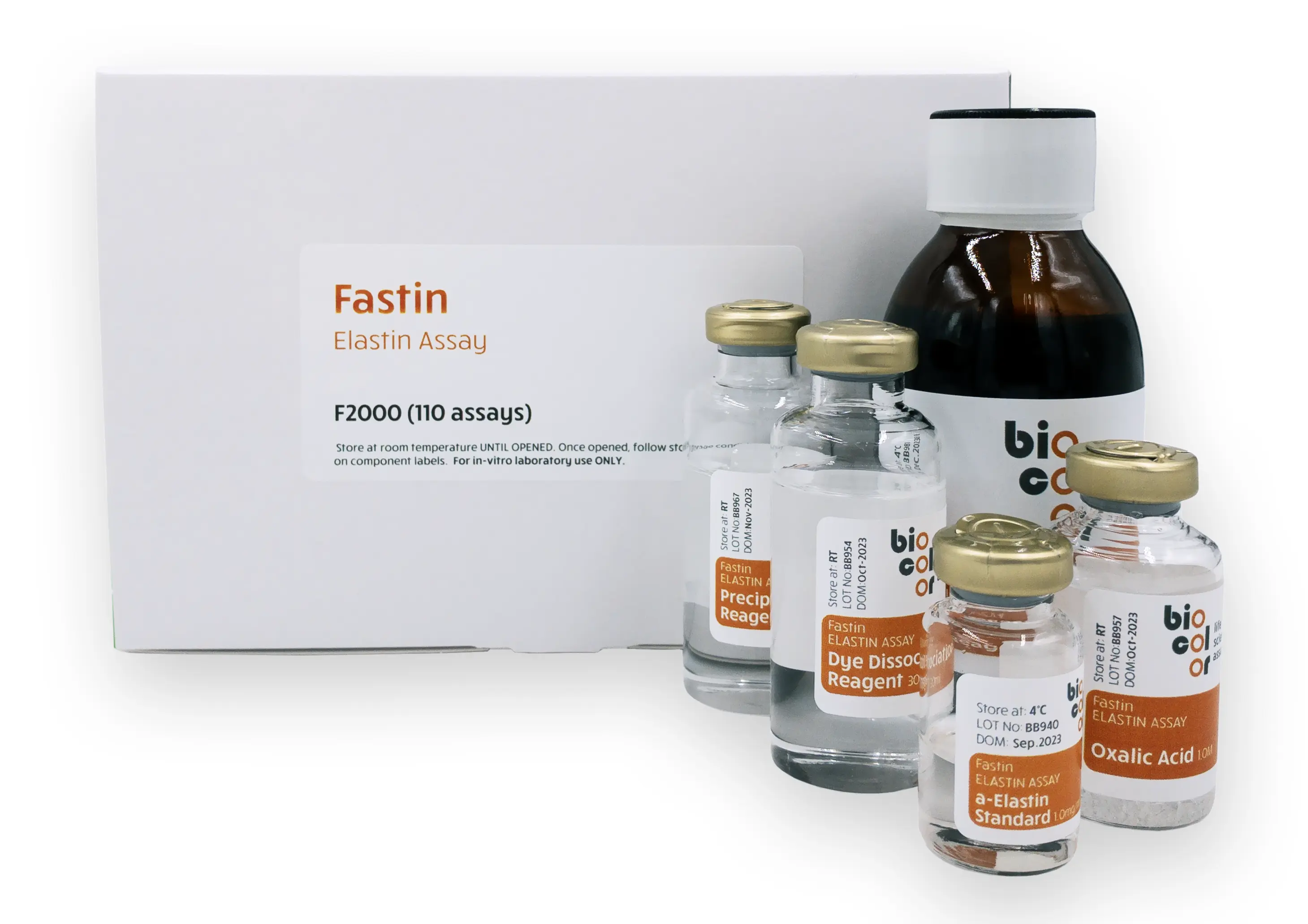 Fastin™ - Elastin assay kit from Biocolor Ltd