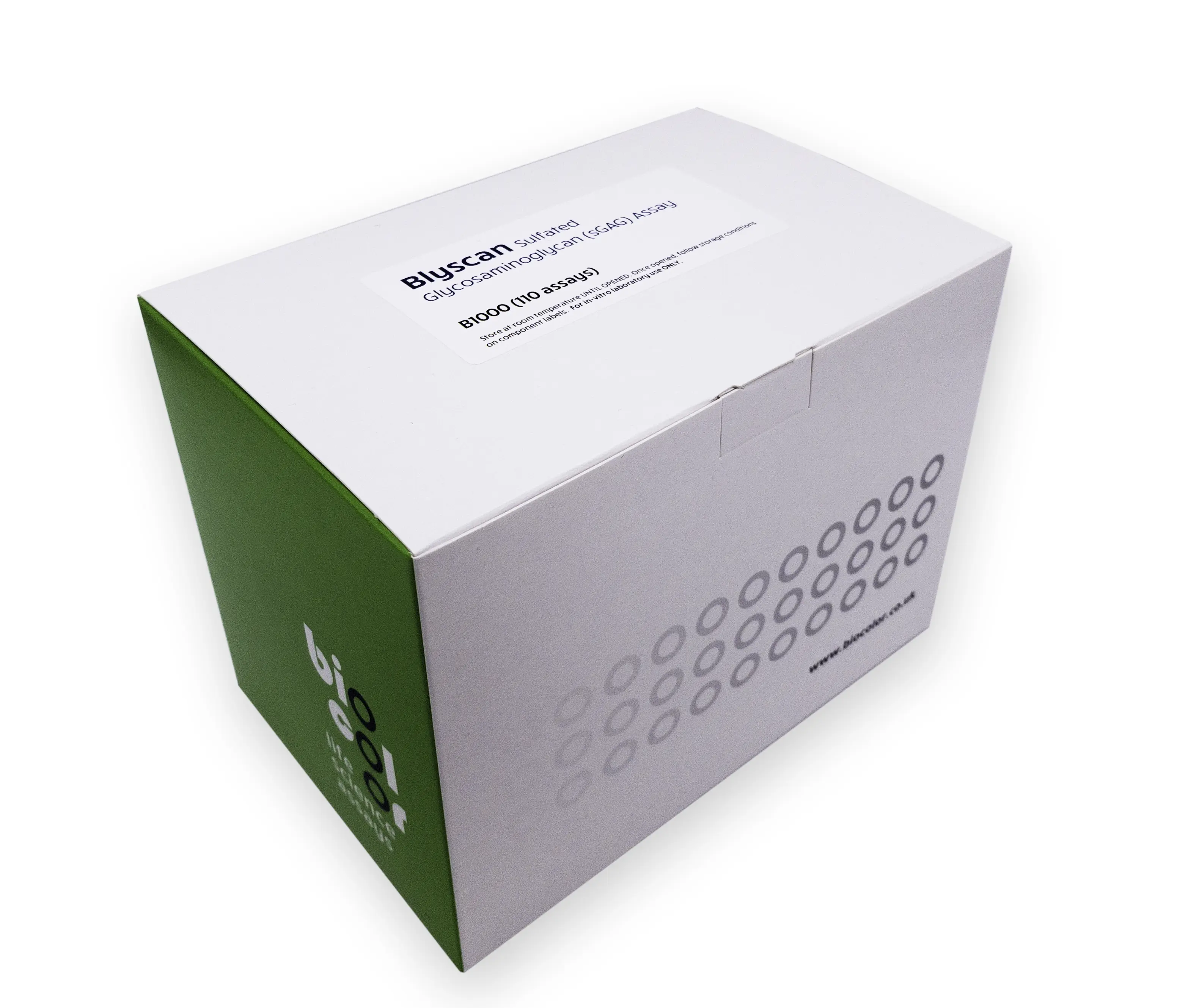Blyscan™ - sulfated Glycosaminoglycan (sGAG) assay kit from Biocolor Ltd