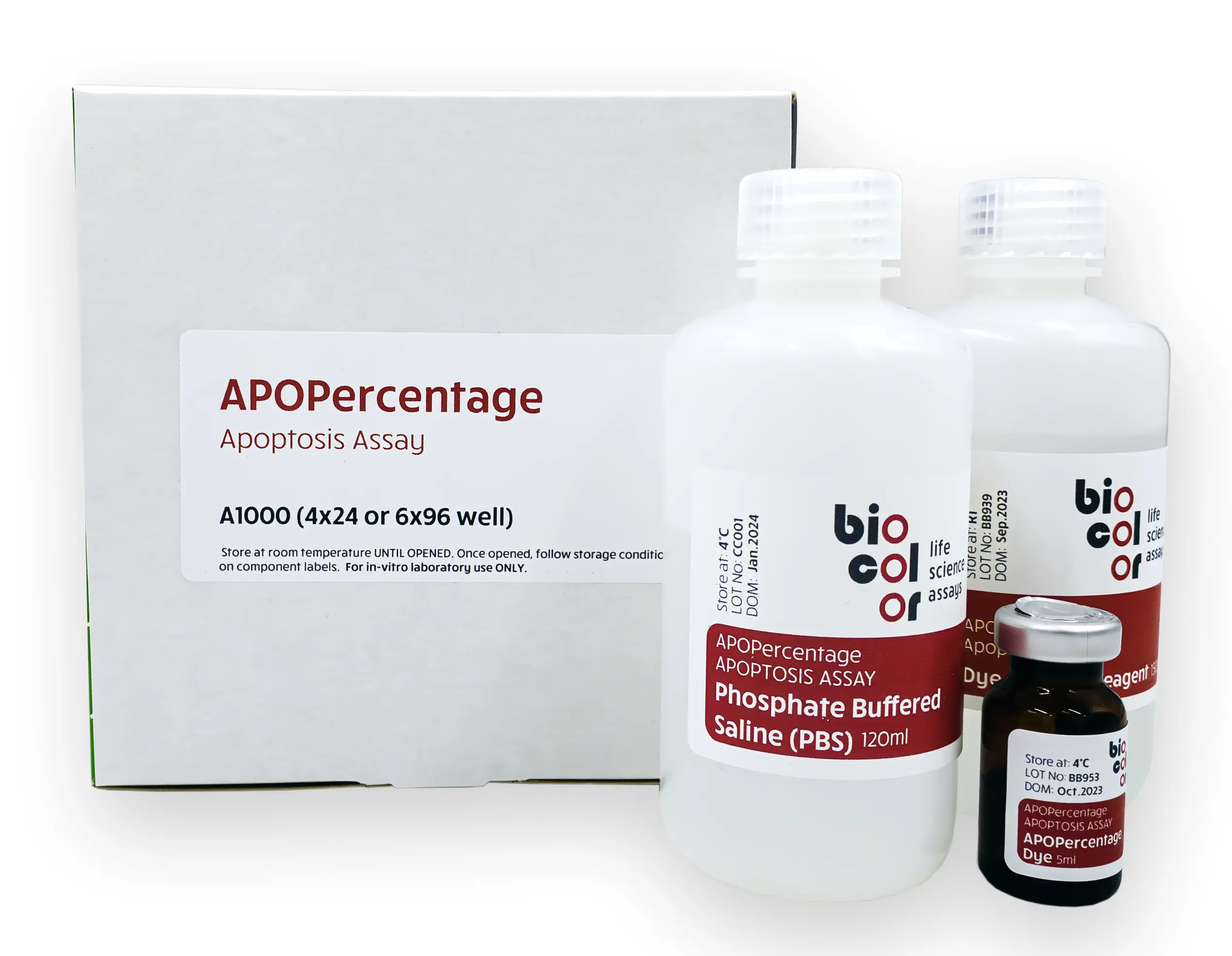 APOPercentage apoptosis assay kit from Biocolor Ltd