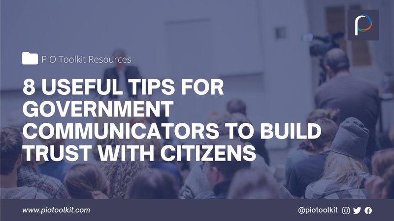 PIO Toolkit | Tools and Resources for Government Communications ...