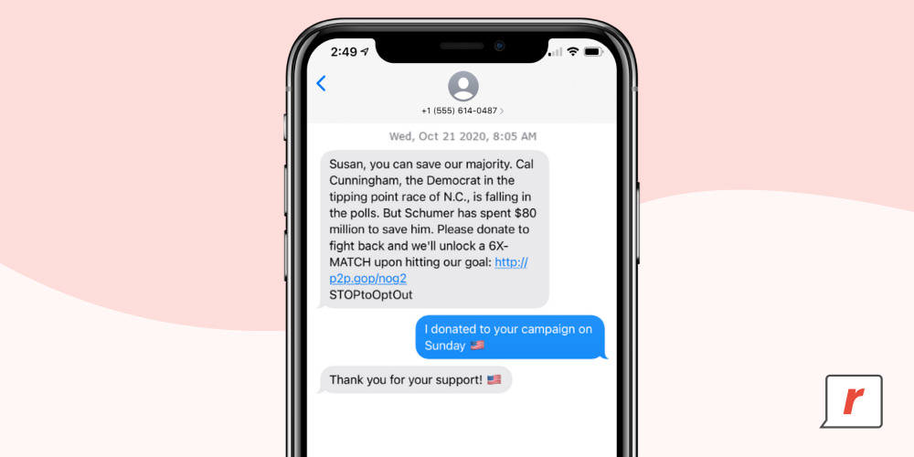 How To Use Texting To Improve Direct Mail Fundraising | Anedot