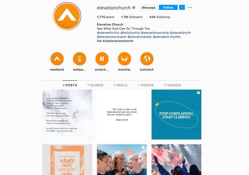 Best Church Instagram Accounts in 2024 (And Why They Are Great!) | Anedot