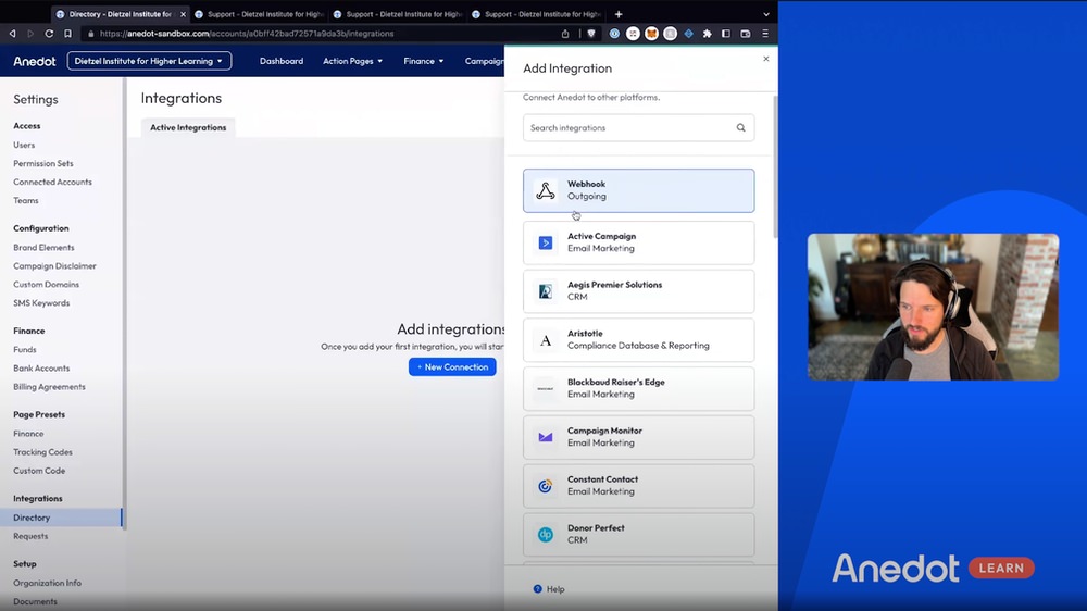 Anedot Learn: January 2023 Product Update | Anedot