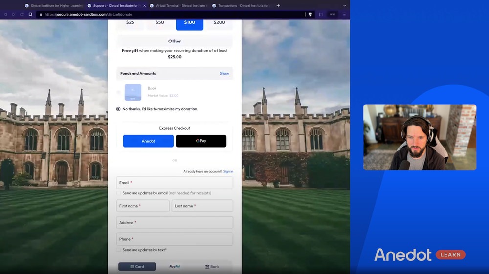 Anedot Learn: January 2023 Product Update | Anedot