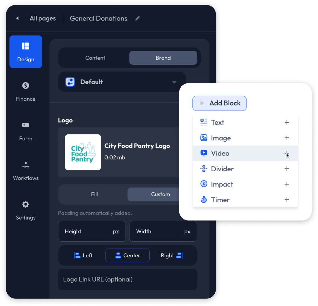 Action Pages Are the Future of Online Giving | Anedot Features