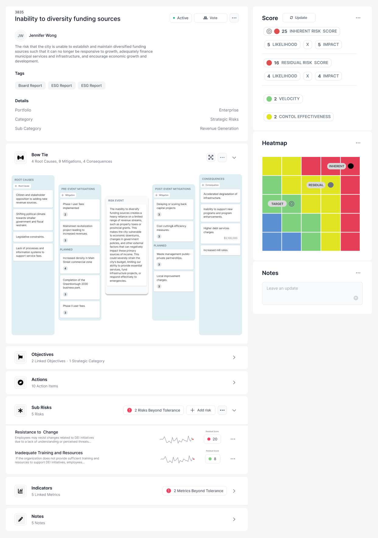 Essential ERM - Enterprise Risk Management & Strategy Software