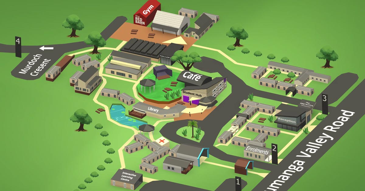 Raumanga Campus Map