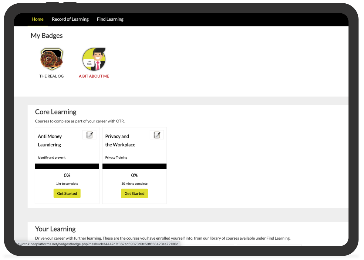 OTR Learning breaks away from classroom-based learning with a new ...