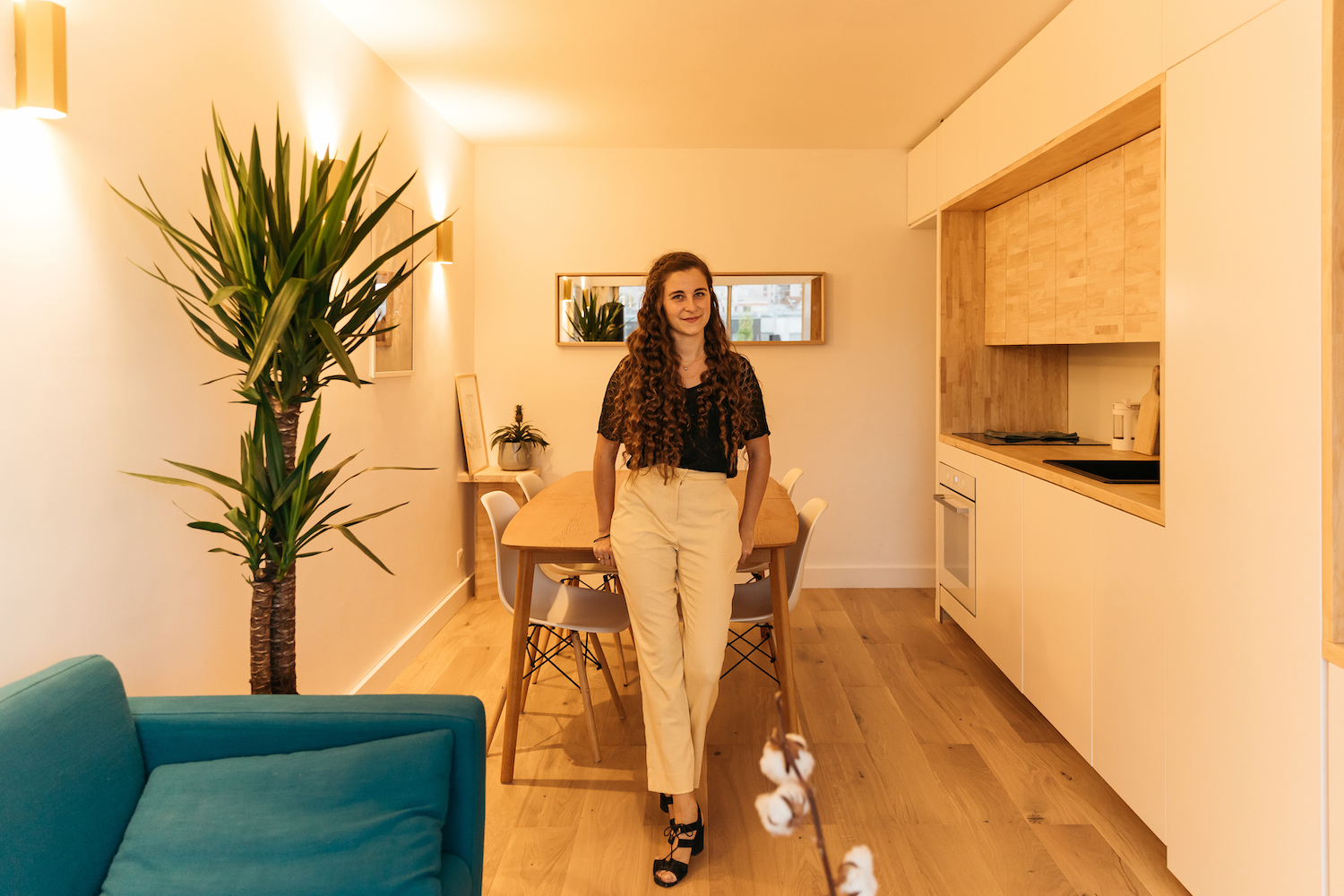 Sophie et son projet d'architecte