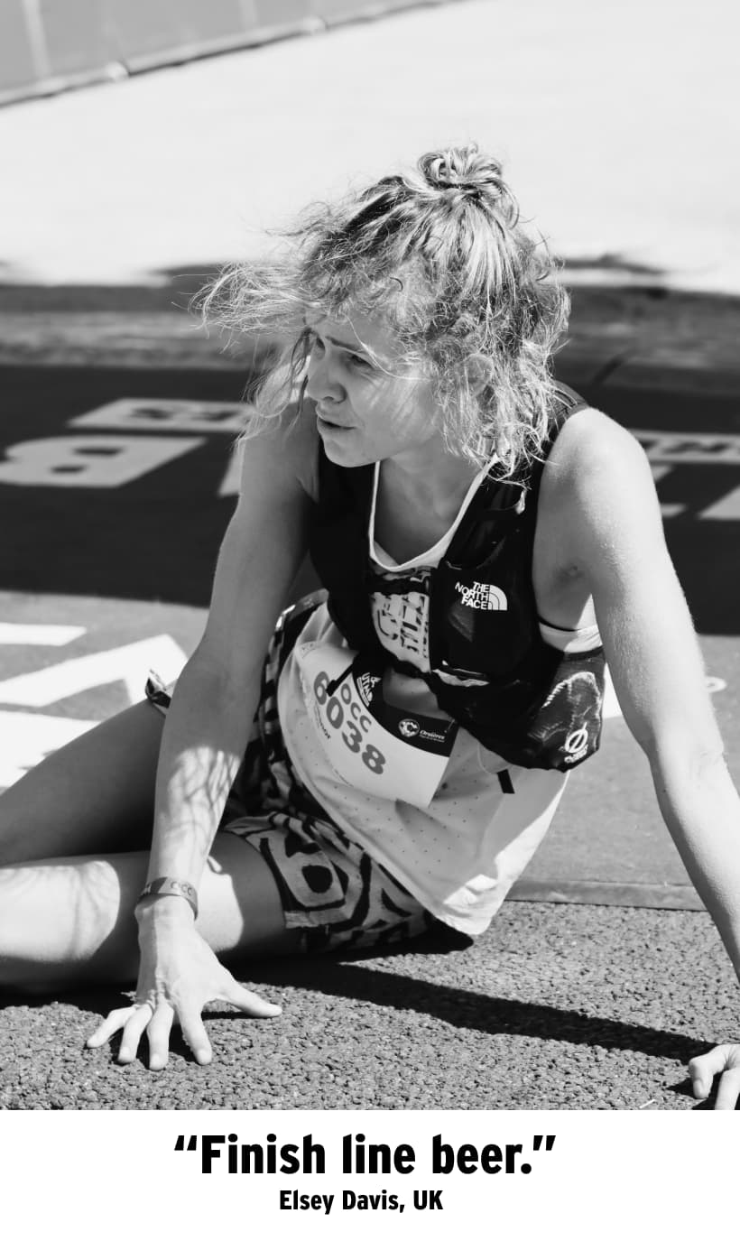 The Reason We Run (in 3 words or less)