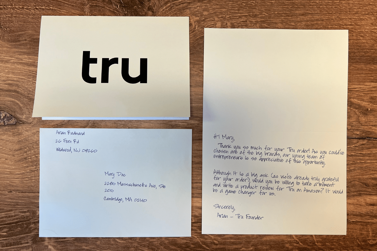 Handwritten Cards for Real Estate