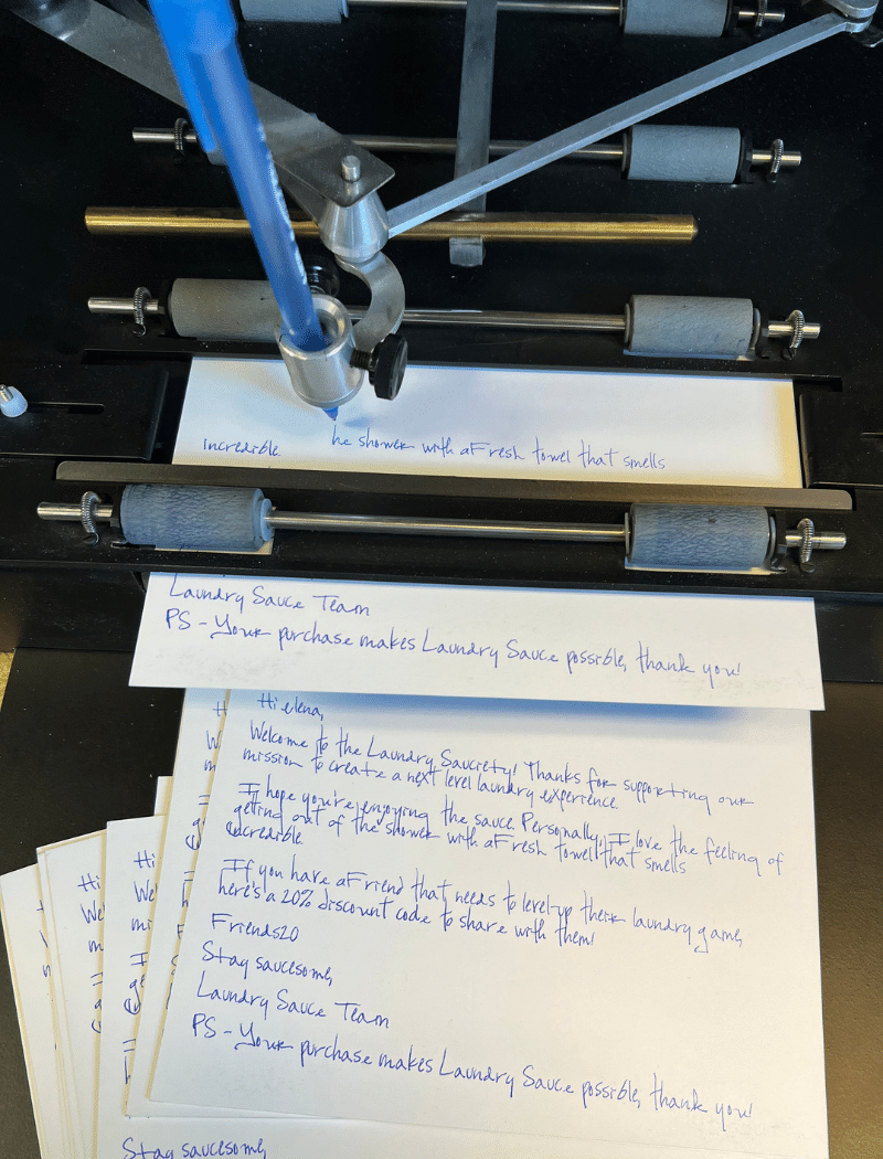 Examples of Handwritten Cards | IgnitePOST.com