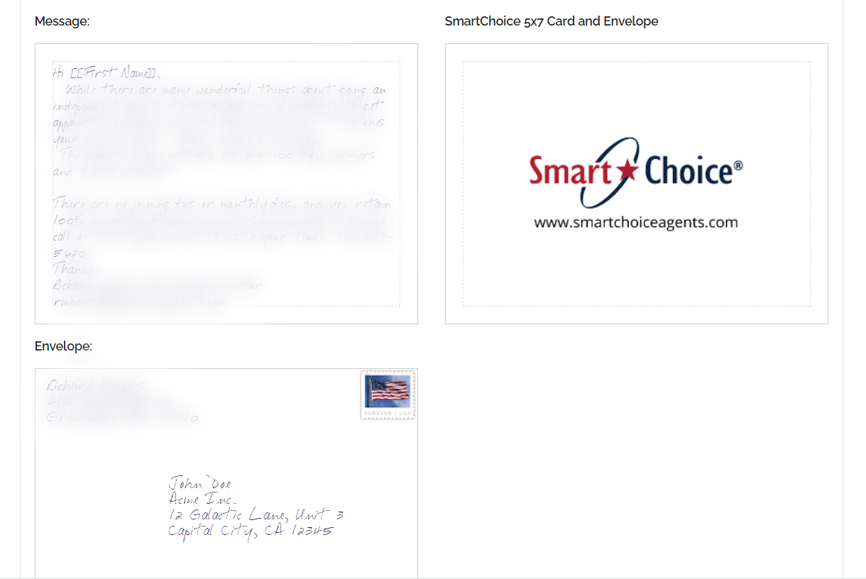 Smart Choice- Handwritten Cards and Notes | IgnitePOST.com