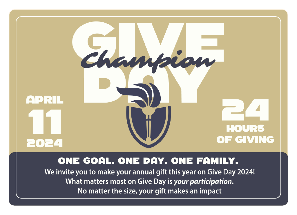 Give Day - Champion Christian College in Hot Springs, AR