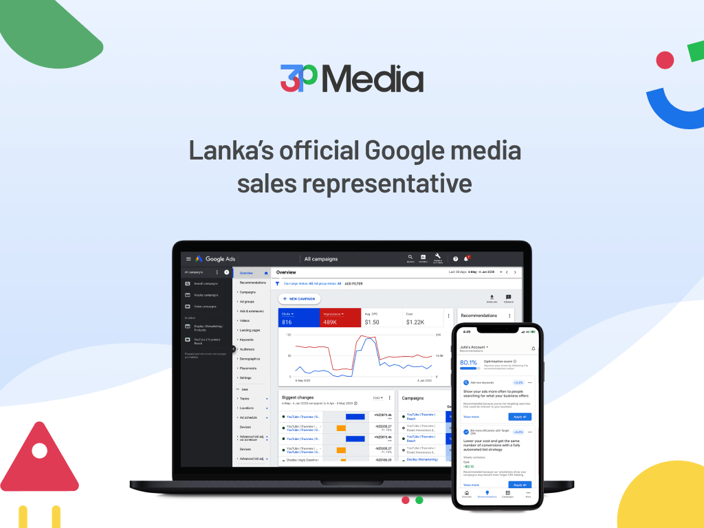 3P Media | Official Media Sales Representative for Google in Sri Lanka ...