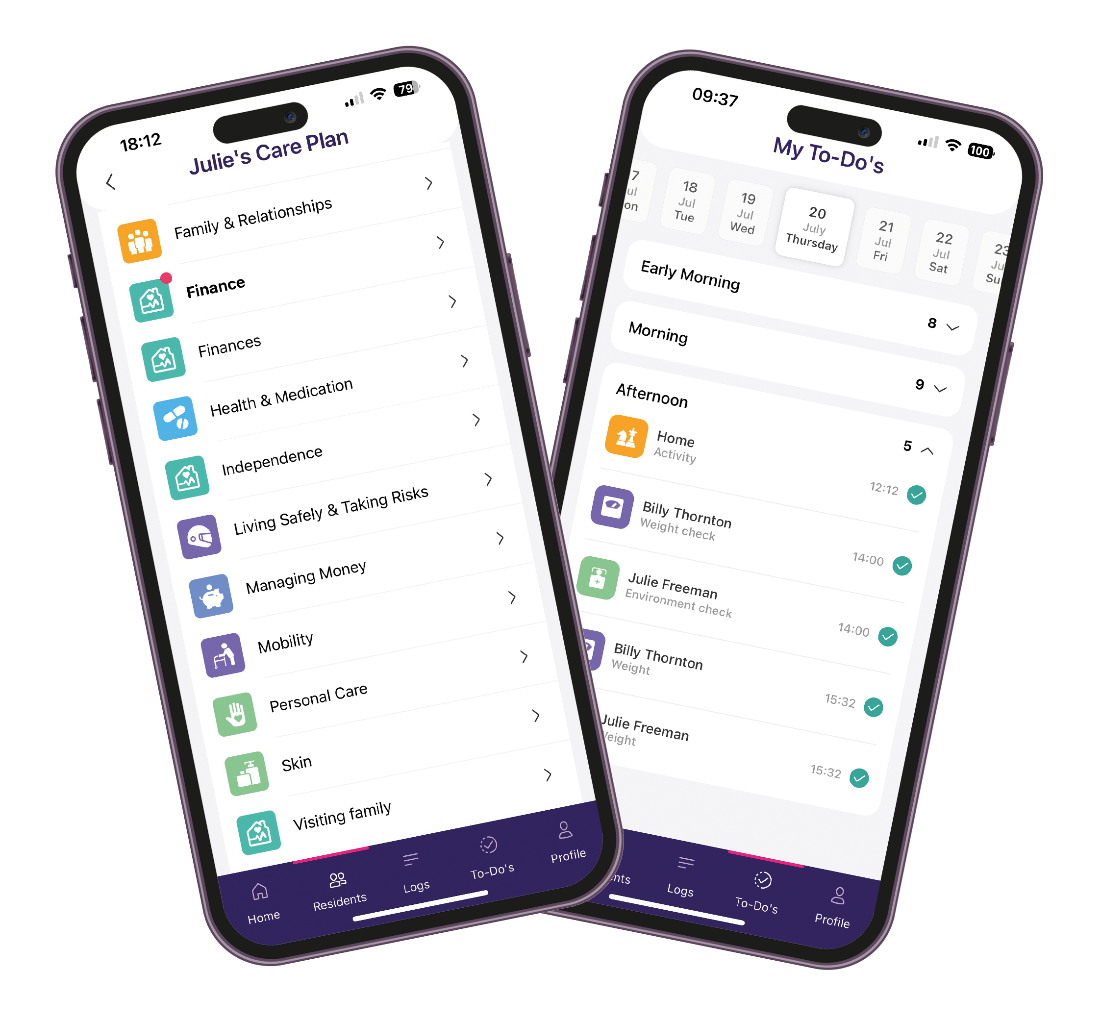 The Log my Care difference | Log my Care