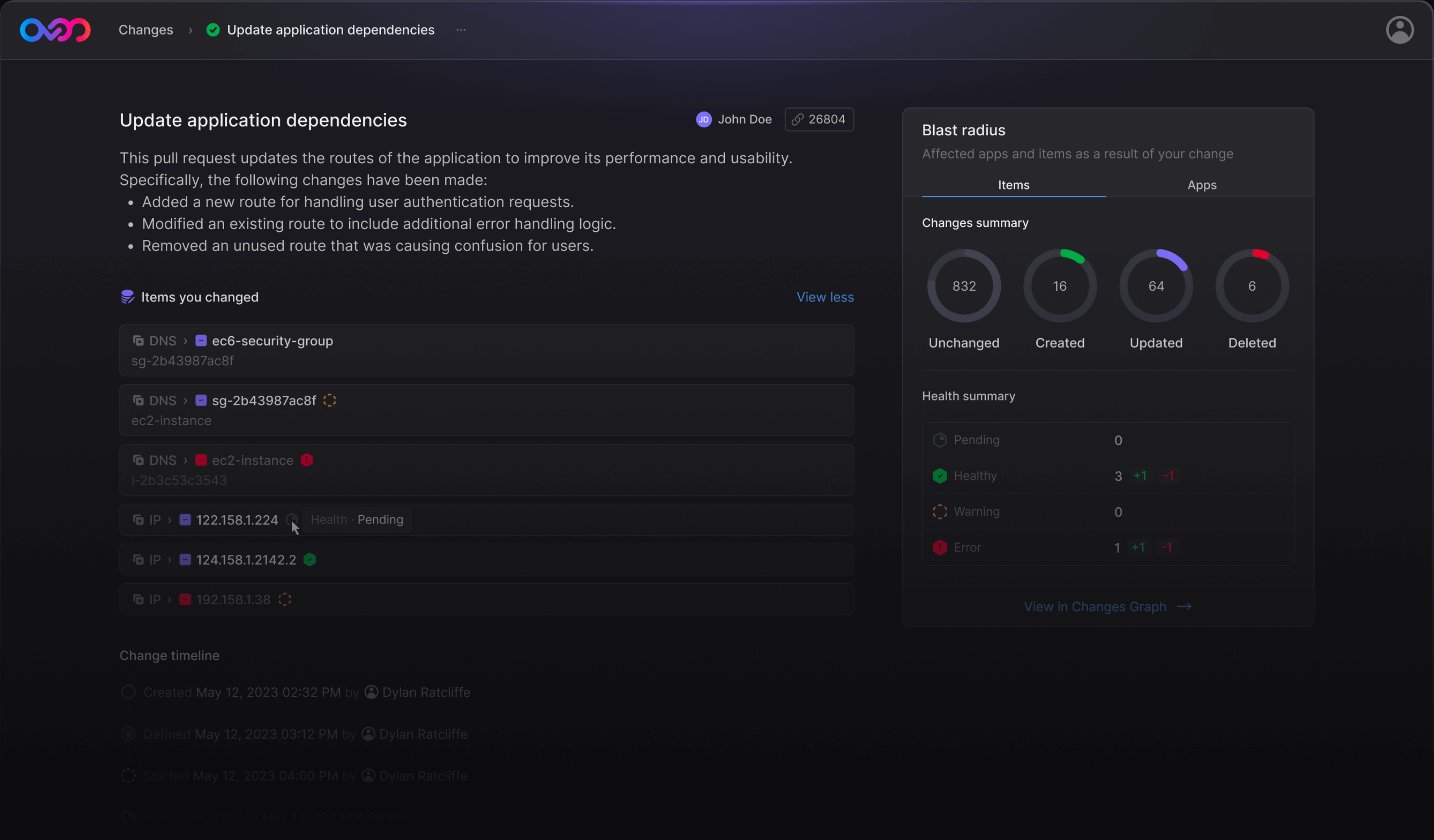 Overmind - Terraform Impact Analysis
