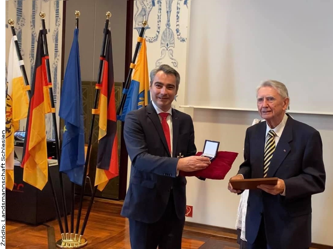 Landsmannschaft Schlesien - Horst Milde kawalerem Tarczy Śląskiej