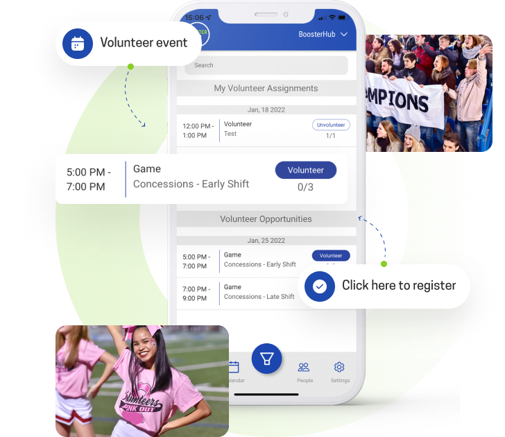 BoosterHub Features | Booster Club Management and Accounting Software
