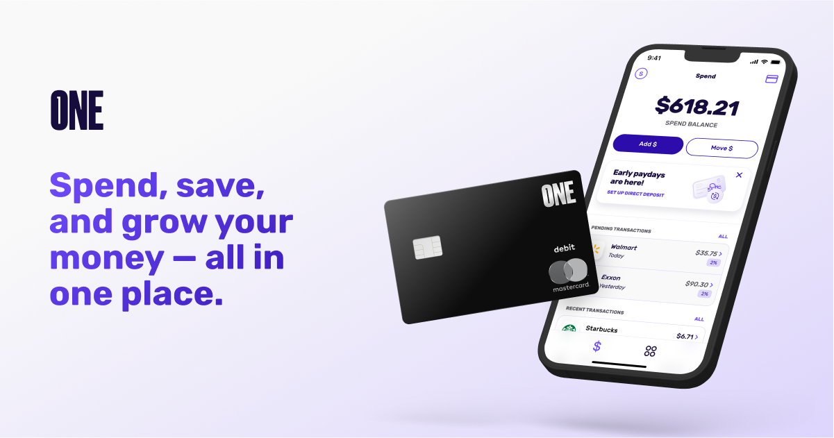 ONE | Do more with your money