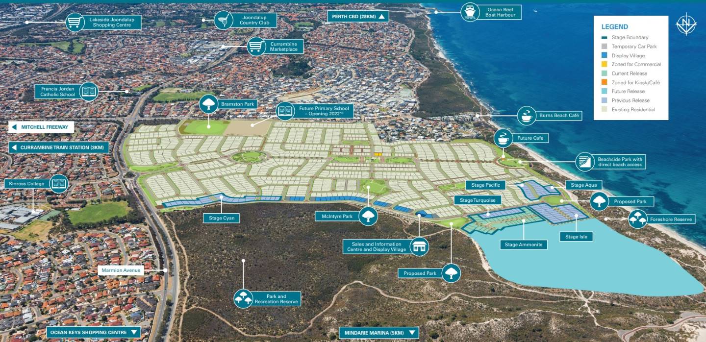 Burns Beach Estate- House & Land Packages and Land for Sale