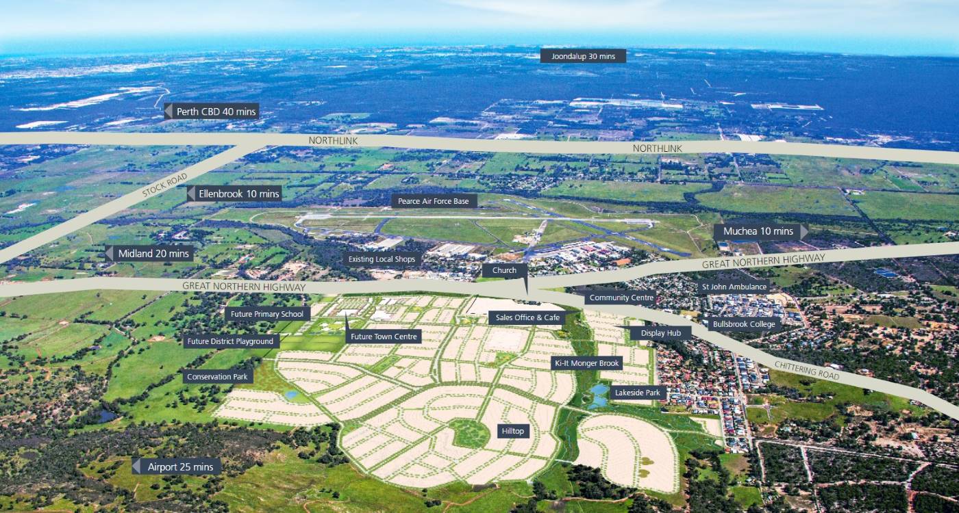 Kingsford at Bullsbrook Estate- House & Land Packages, Residential Land ...