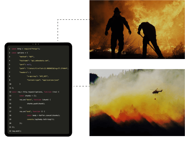 Wildfire API | For Most Accurate Wildfire Data In The World