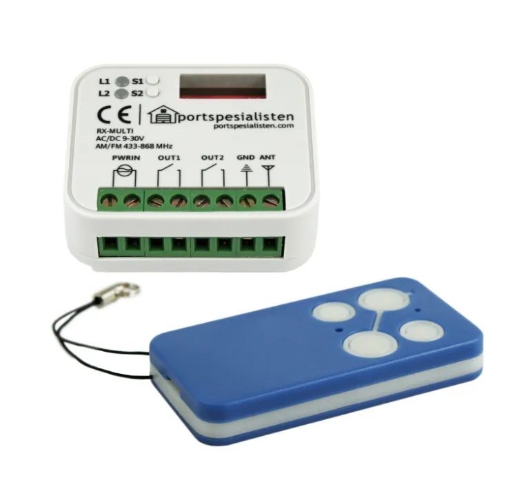 Liftmaster Rolling Code kryptering på Fjernkontrollsystem