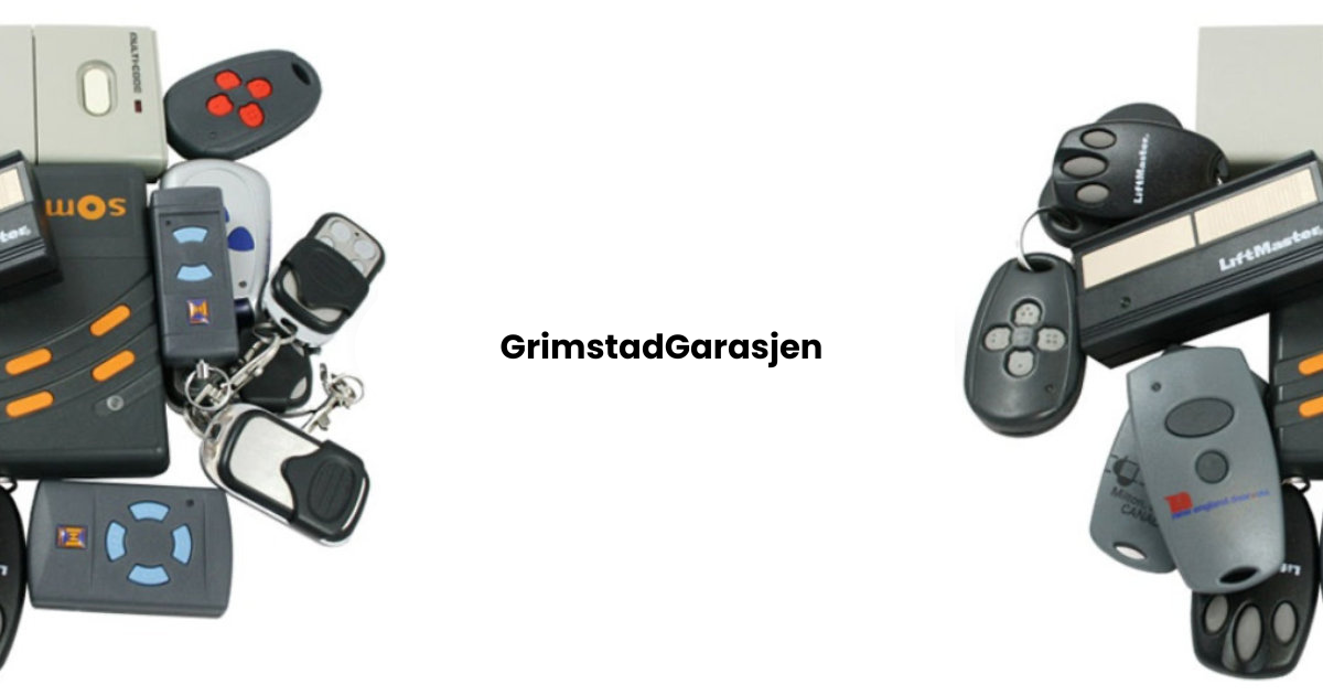 GrimstadGarasjen - Fjernkontroll og tilbehør til portåpner