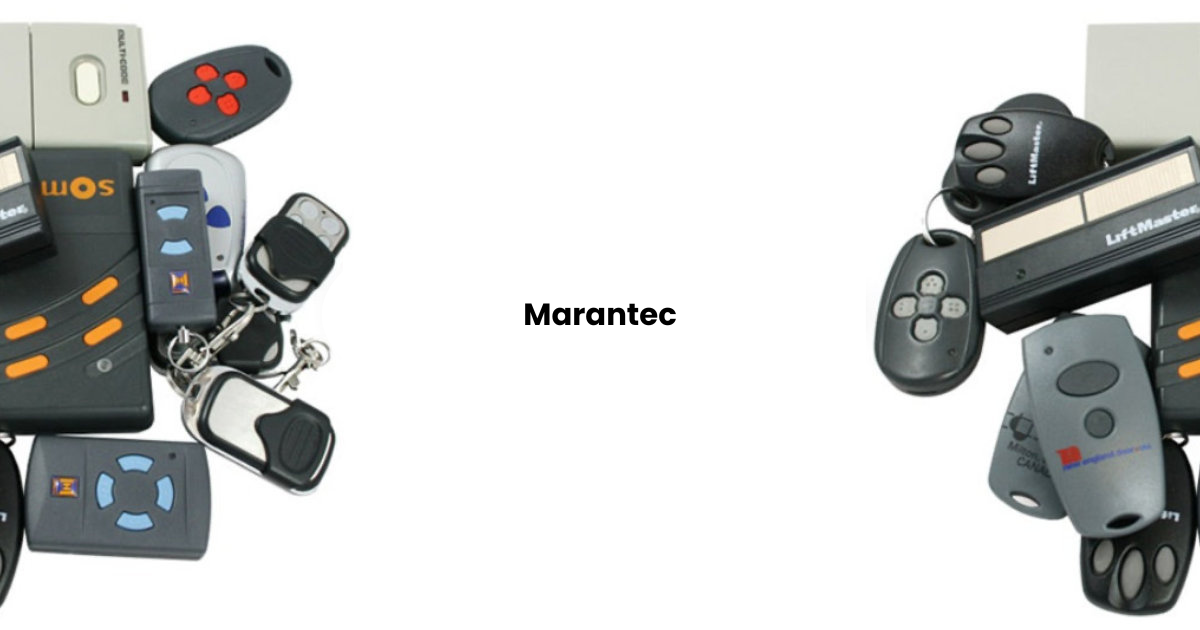 Marantec - Fjernkontroll og tilbehør til portåpner