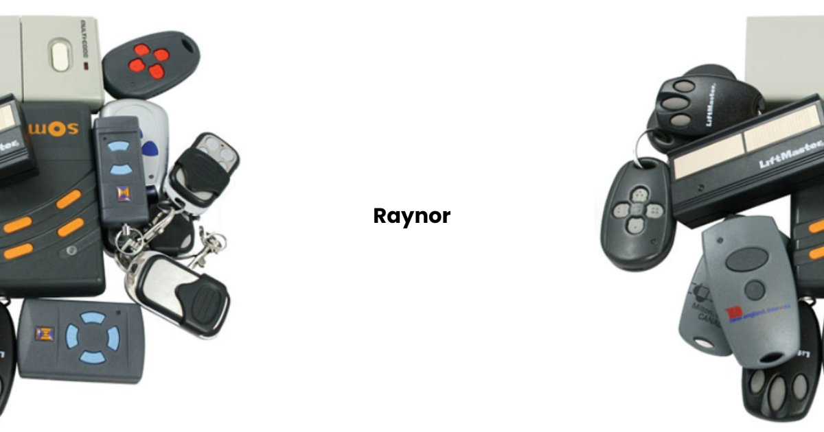 Raynor - Fjernkontroll og tilbehør til portåpner
