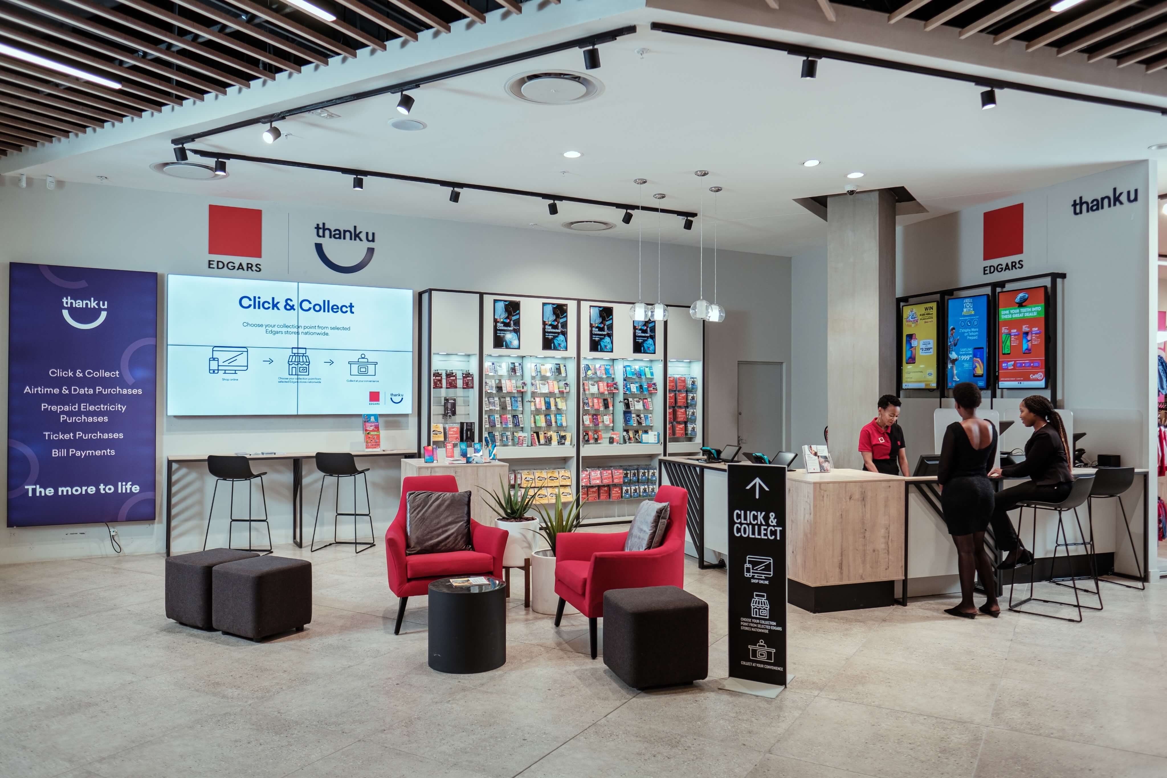 Edgars Fourways Mall - Retail Interior Design | DP Group