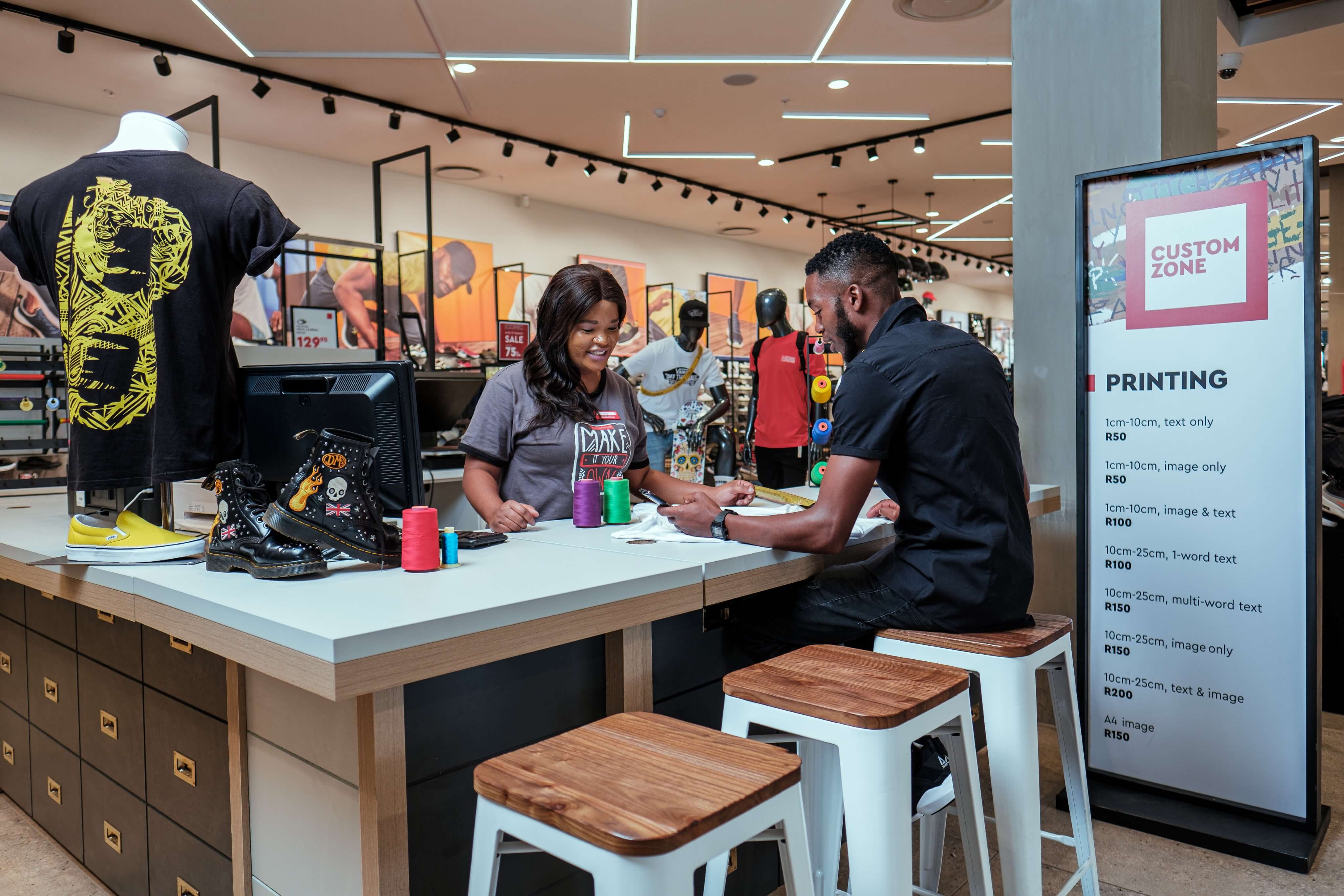 Edgars Fourways Mall - Retail Interior Design | DP Group