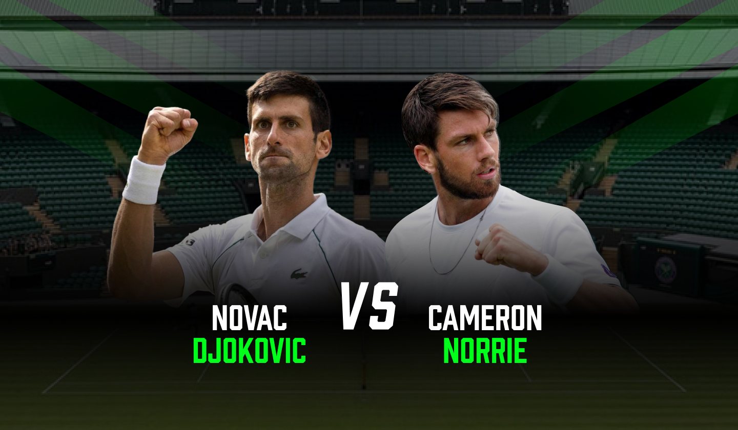 N. Djokovic vs Cameron Norrie | The Highlights App