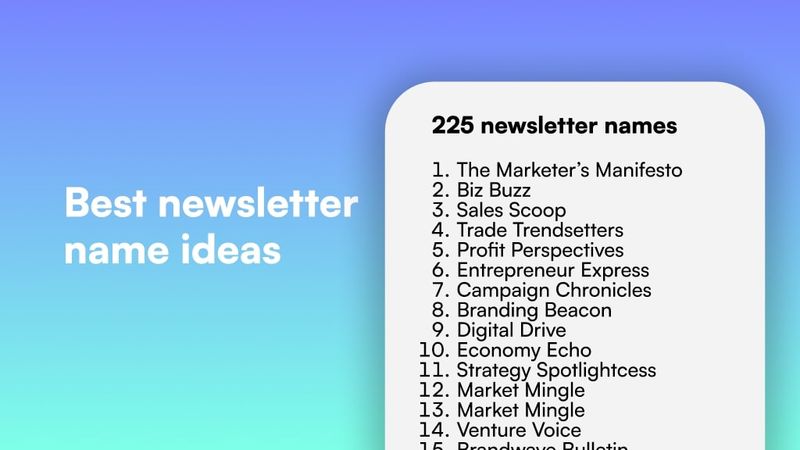 10 jaw-dropping newsletter landing page examples in 2024 | Marketer Milk