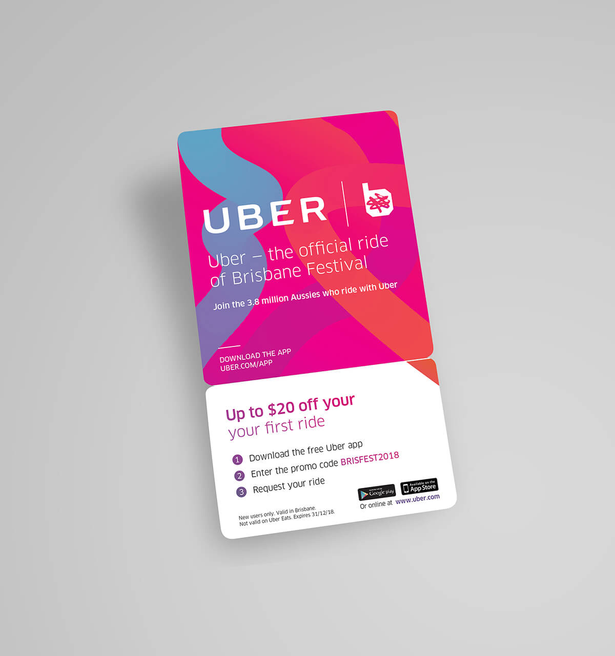 Uber 'HeART of the City' - Brisfest Campaign