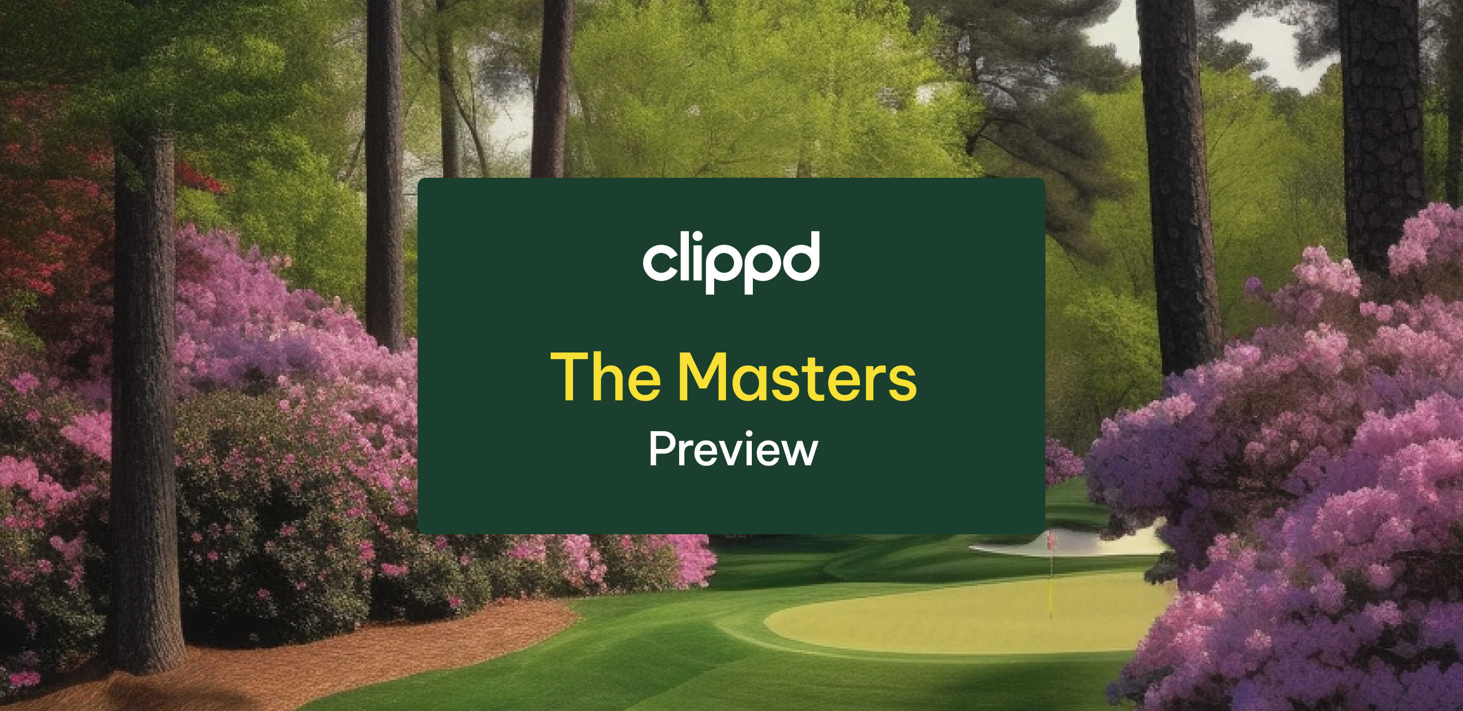 The Masters: Who beyond the ‘Big Three’? | Clippd. Artwork by Matt Miller
