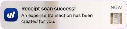 Scan Receipts with Wave - iOS & Android