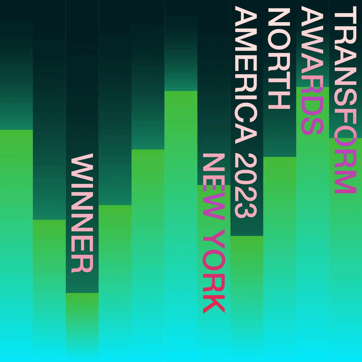 PELAGO WINS GOLD AT THE TRANSFORM AWARDS!