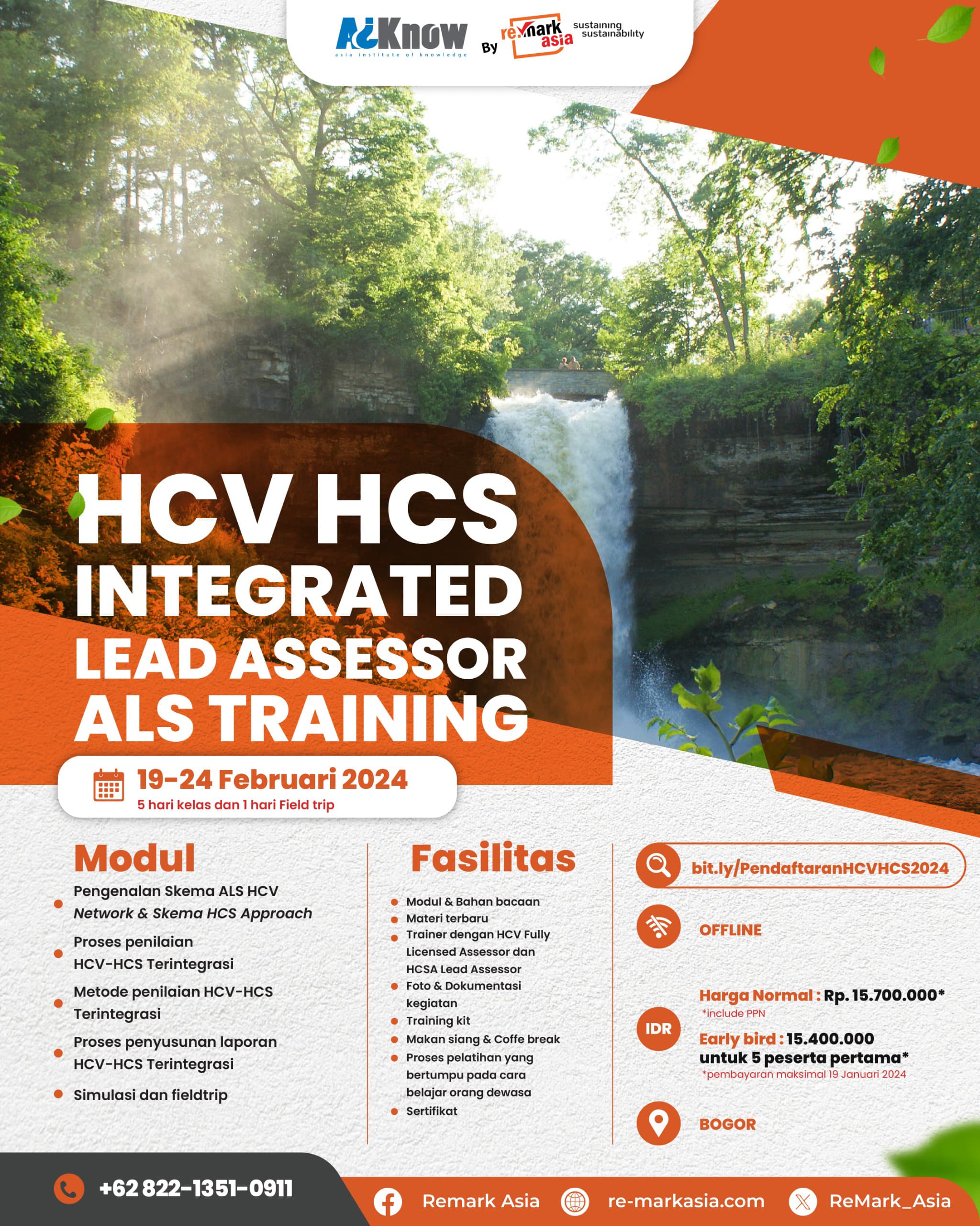 HCV-HCSA Assessor Training Course in Indonesia by Remark Asia | HCV Network