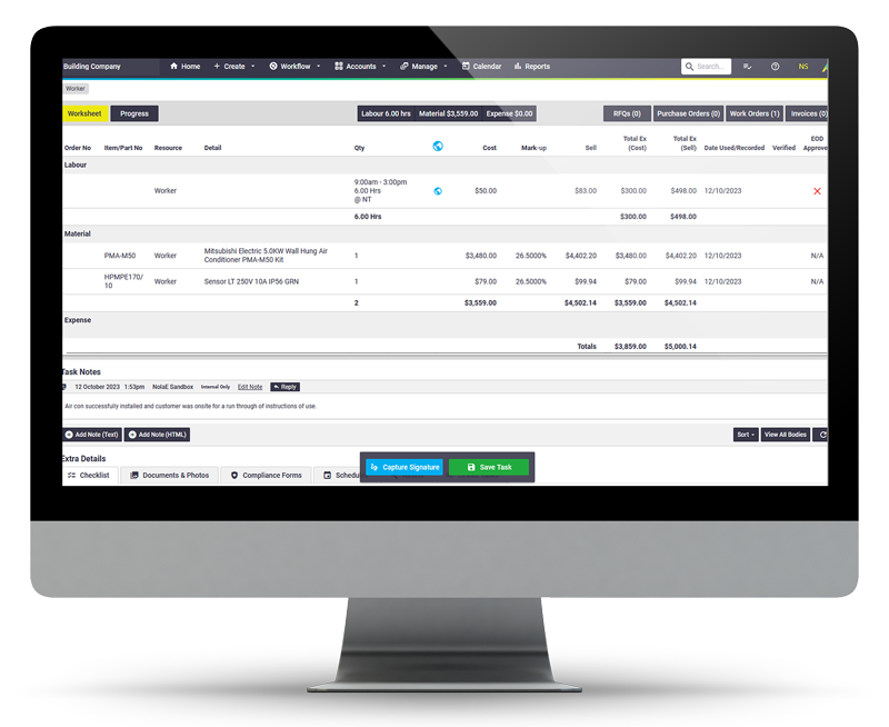 Job Tracking Software | Track Job Profitability in Real Time | AroFlo