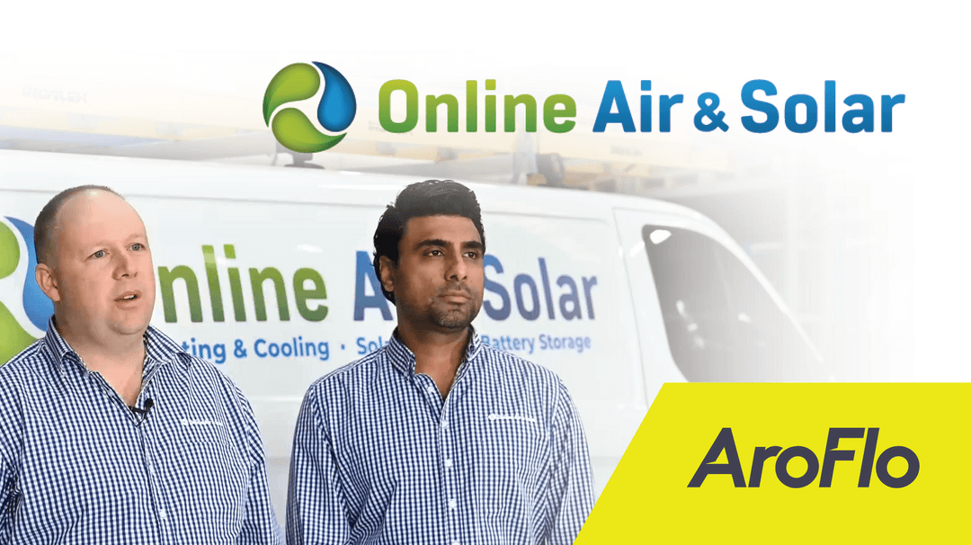 We Sit Down With – The Team from Online Air and Solar | AroFlo
