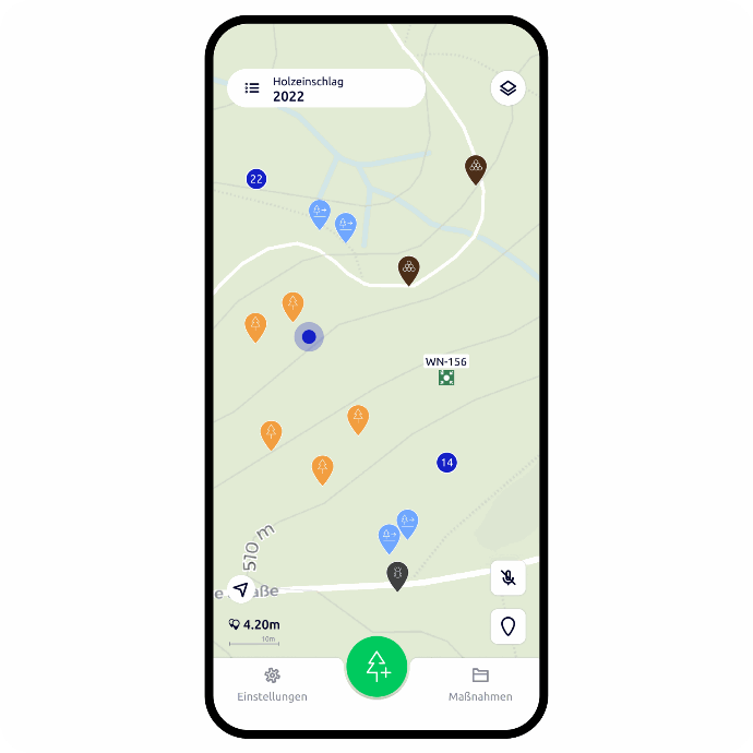 treeva - Unterstützung für die Holzernte
