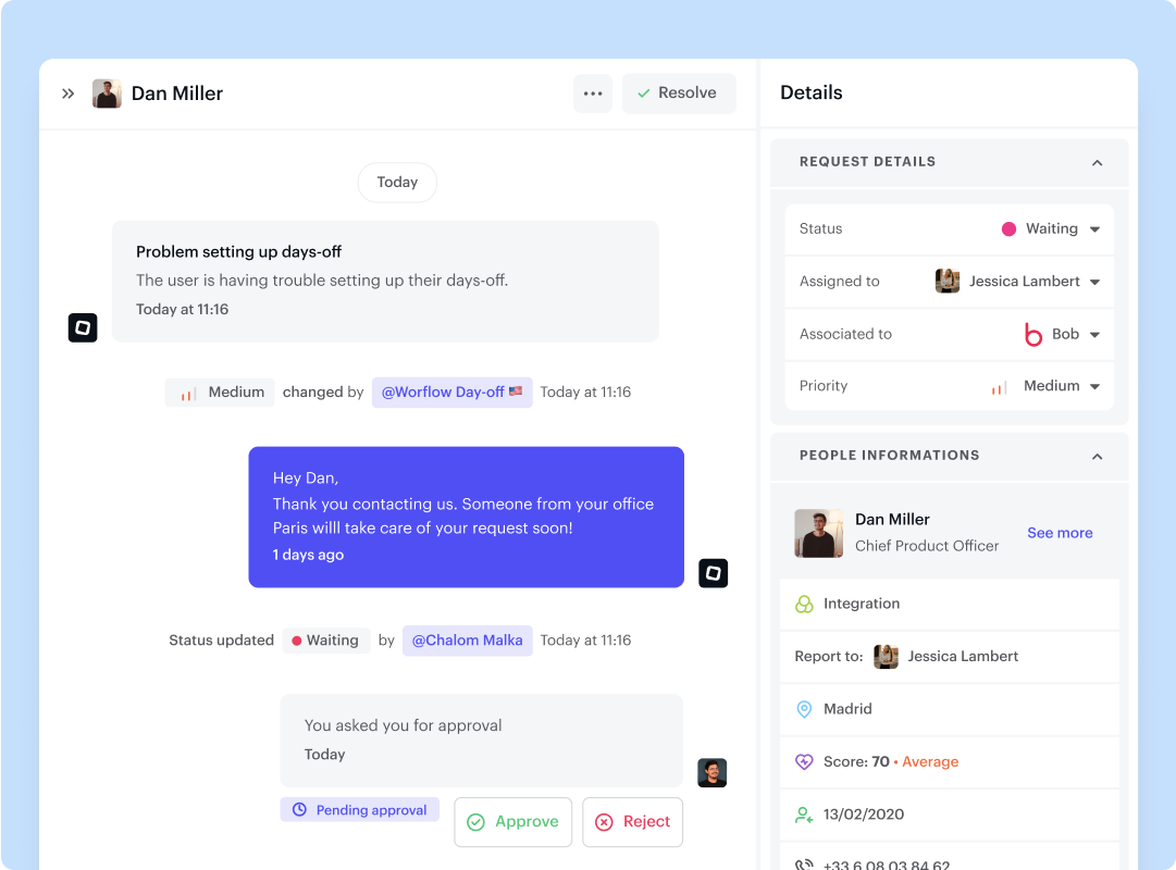 Internal Help Desk software for compliance | Siit