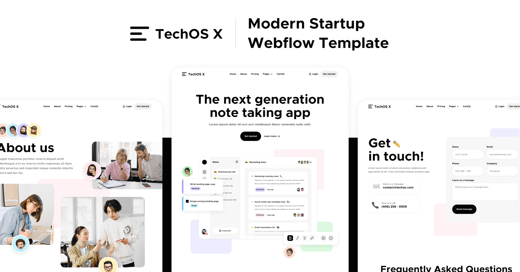 Start Here - TechOS X - Webflow Ecommerce website template