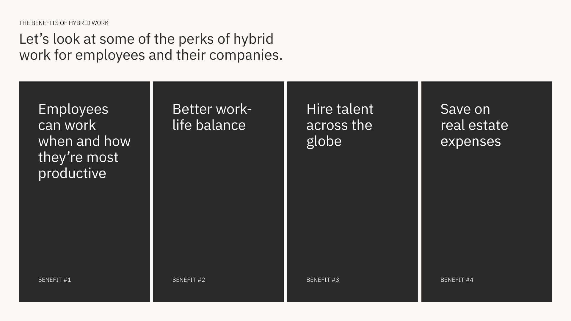 Colossyan's Hybrid working templates