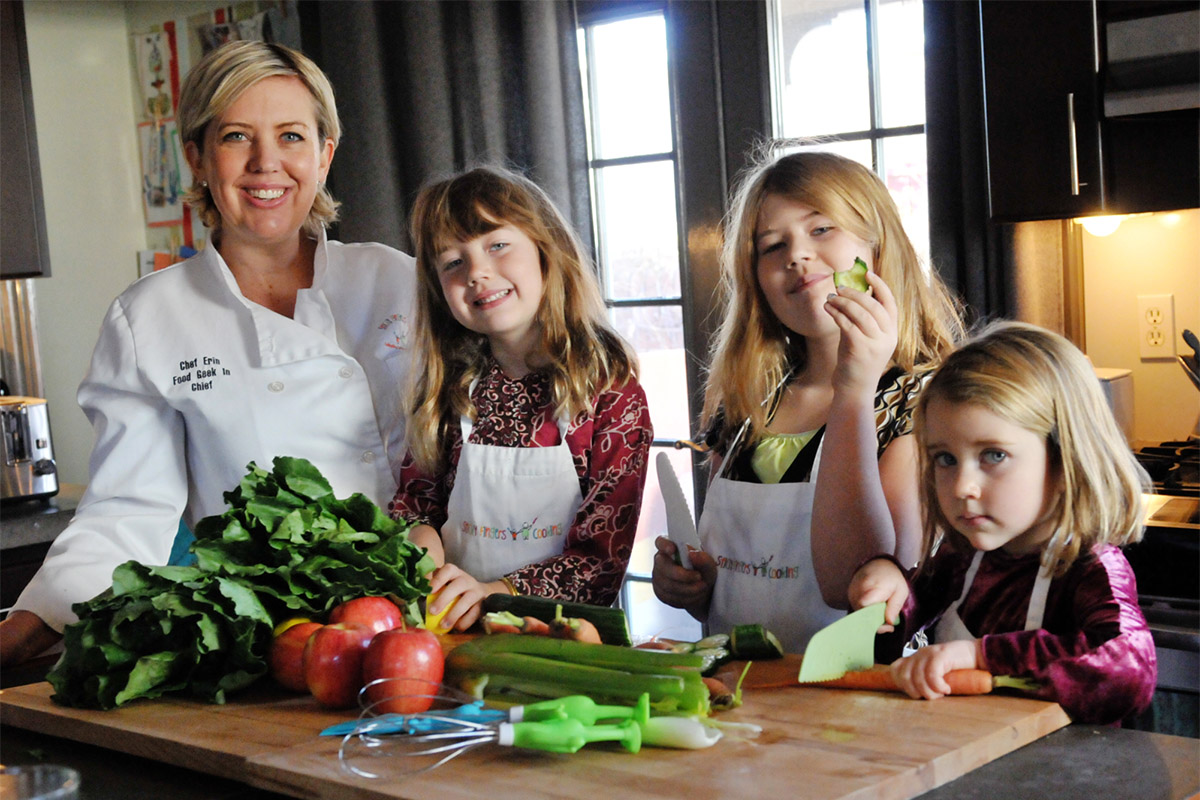 Women and Sticky Fingers Cooking - Sticky Fingers Cooking Franchise