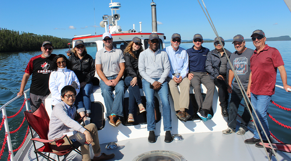 Flying Post Celebration