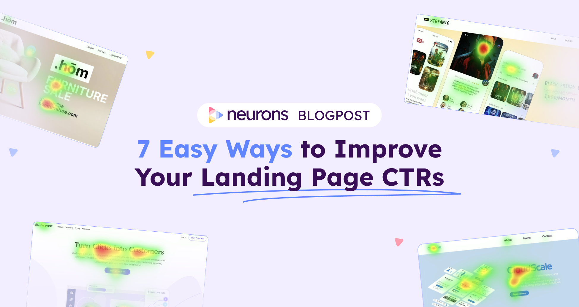 7 Easy Ways to Improve Your Landing Page CTRs | Neurons
